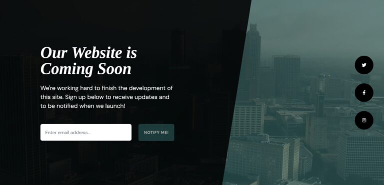 20 Best Free Under Construction HTML Templates - ThemeWide