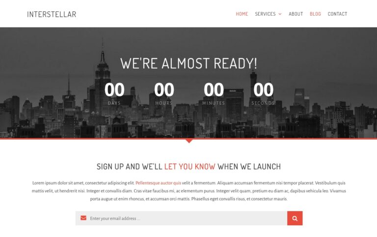 20 Best Free Under Construction HTML Templates - ThemeWide