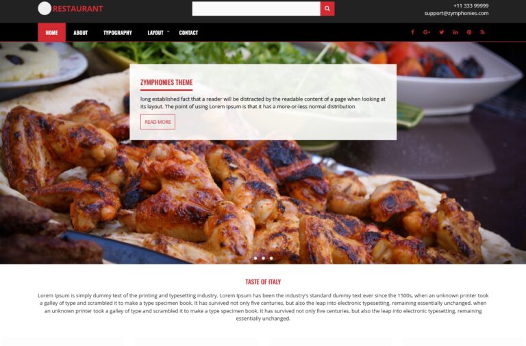 10+ Best Free & Premium Restaurant Drupal Themes - ThemeWide